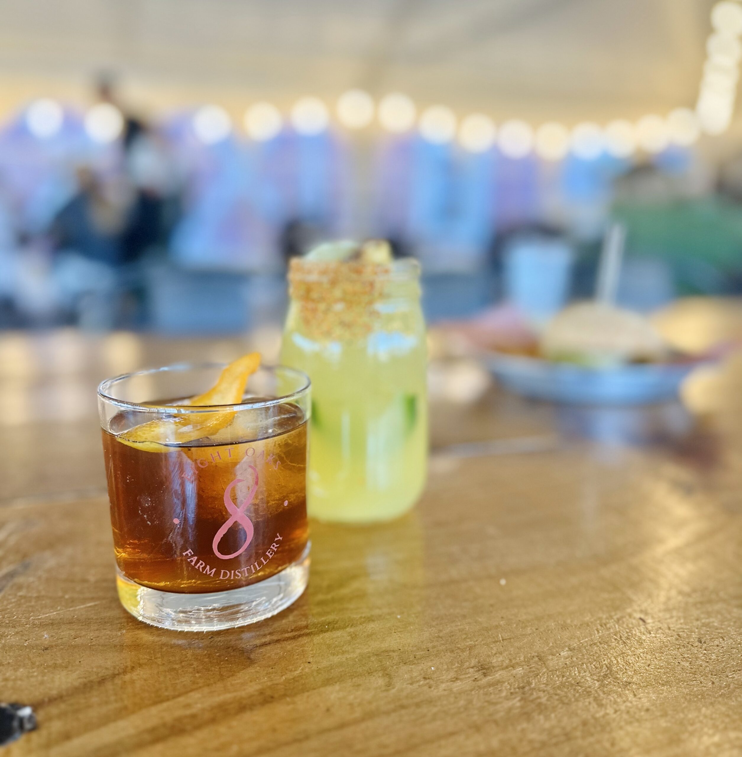 Menu | Eight Oaks Farm Distillery